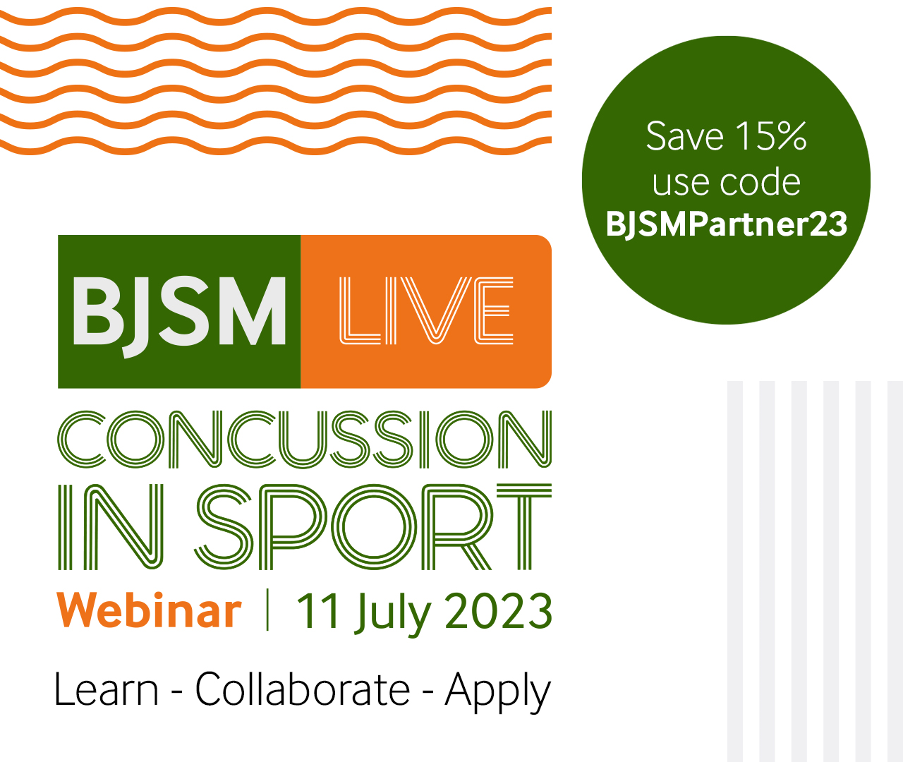 Sports and exercise medicine webinars with BJSM